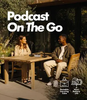MOVO Podpro-th Portable Podcasting Bundle For 2 For Smartphones And Computers