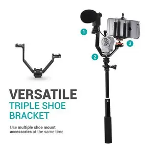 MOVO Triple Shoe Mount Bracket