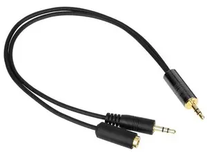 MOVO Mv-rc300 Line To Microphone Attenuator Cable - Black