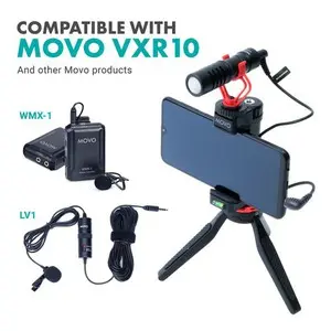 MOVO 3.5mm Microphone Adapter Cable