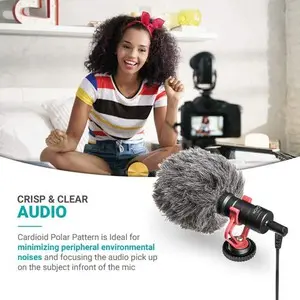 MOVO Vxr10 Universal Video Microphone With Lightning Adapter