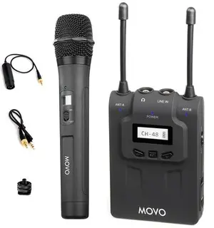 MOVO Wmic80 Uhf Wireless Handheld Microphone System