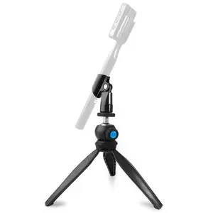MOVO Hmt-2 Tabletop Tripod Microphone Stand For Wmx-hm And Rode Interview Go - Black