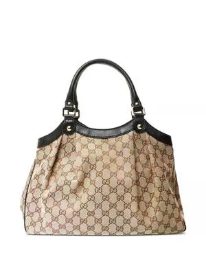 Gucci Sukey Gg-canvas Handbag