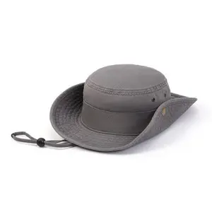 KANUT SPORTS Foraker Cotton Bucket Hat - Light Grey