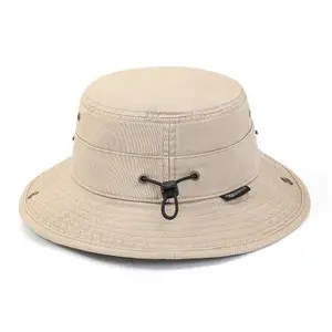 KANUT SPORTS Foraker Cotton Bucket Hat - Tan