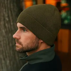 KANUT SPORTS Brazos Ribbed Beanie - Blue