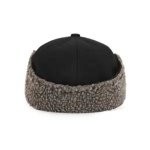 KANUT SPORTS York Berber Earflap Cap - Black