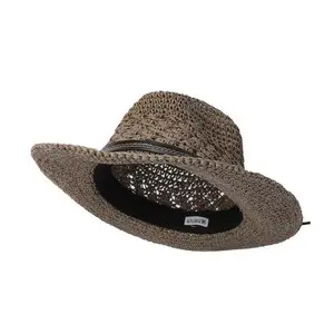 KANUT SPORTS Lakota Western Straw Cowboy Hat - Ash