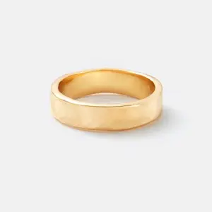 SARA PATINO En Orbit Hammered Ring - Gold