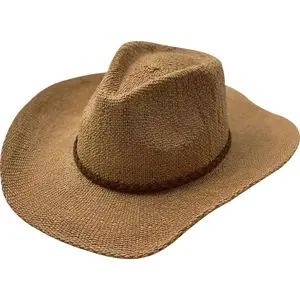 KANUT SPORTS Coles Straw Cowboy Hat - Natural