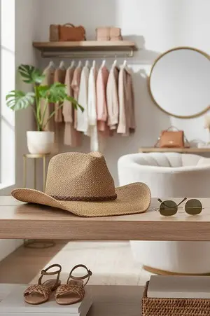 KANUT SPORTS Coles Straw Cowboy Hat