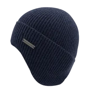 KANUT SPORTS Smoky Earflap Beanie - Navy