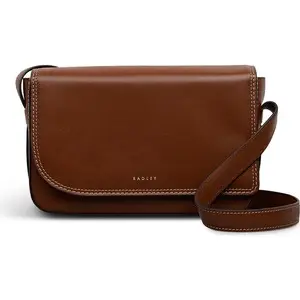 RADLEY Pocket Street Flapover Crossbody Bag - Cognac