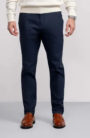 JACK ARCHER Jetsetter Athletic Fit Tech Pant - Deep Blue