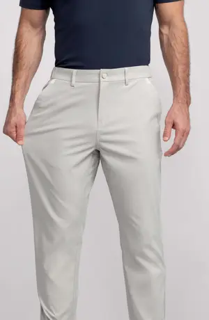 JACK ARCHER Jetsetter Athletic Fit Tech Pant - Sand Stone
