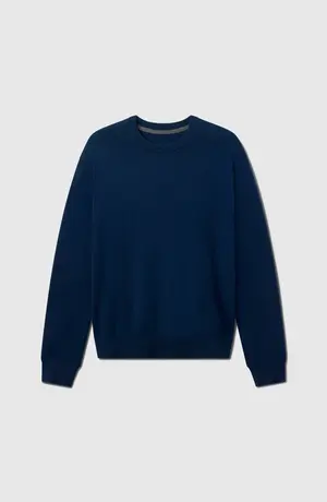 JACK ARCHER Anytime Crewneck Sweater - Deep Blue