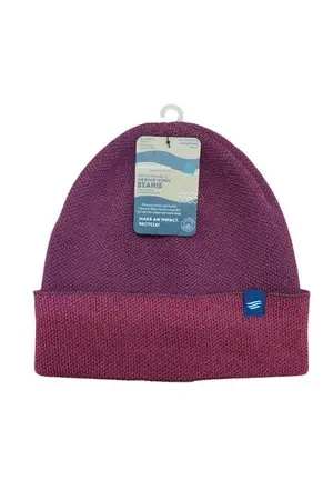 United By Blue Essential Merino Marled Beanie - Burgundy