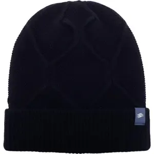 United By Blue Diamond Cable Knit Beanie - Navy