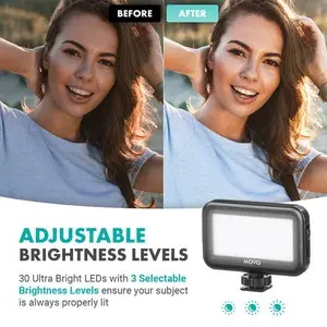 MOVO Tablet Vlogging Kit For Ipad With Mic, Light