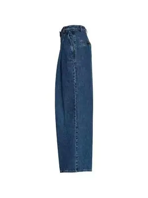 N°21 Button-fastening Wide Leg Jeans