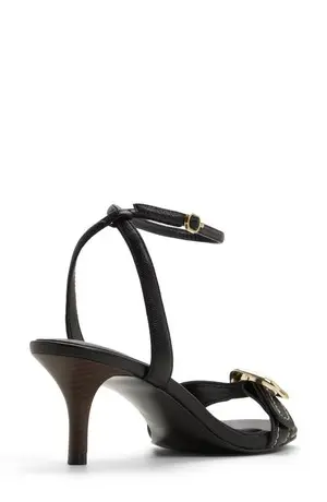 Aldo Ankle Strap Sandal - Black