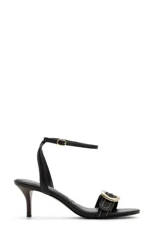 Aldo Ankle Strap Sandal - Black