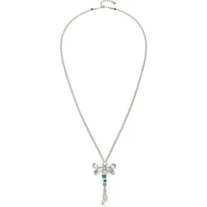UNODE50 Dragonfly Pendant Necklace - Silver