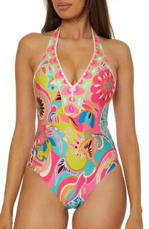 Trina Turk Plunge Swimsuits