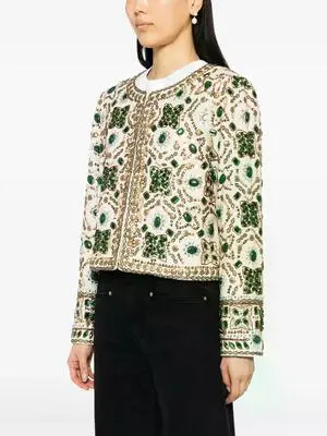 Alice + Olivia Embellished Jacket