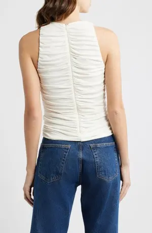 FRAME Ruched Tank