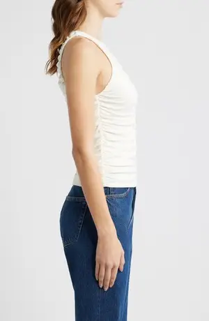 FRAME Ruched Tank