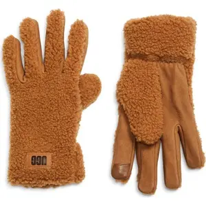 UGG Touchscreen Compatible Gloves - Chestnut