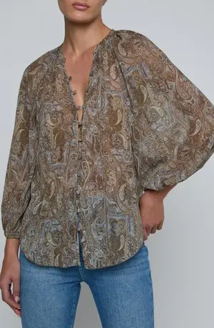 L'agence Puff Sleeve Blouses