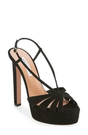AQUAZZURA Aime Platform Sandals