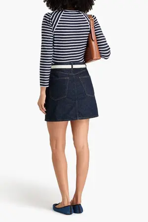 Veronica Beard Striped Pima Cotton Top