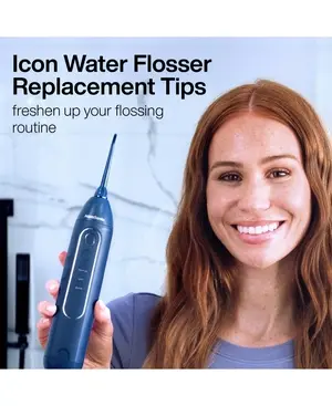 AQUASONIC Icon Water Flosser Replacement Standard - Navy