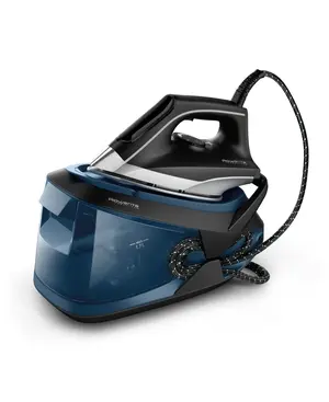 ROWENTA Master Steam 13.54" Generator Iron - Black,blue