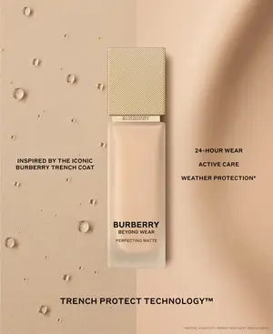 Burberry Beyond Wear Perfecting Matte Foundation - 60 Medium Warm