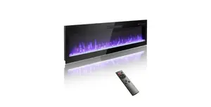 FLYNAMA 60 Inch Electric Fireplace - No Color