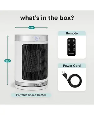 SERENELIFE Portable Space Heater