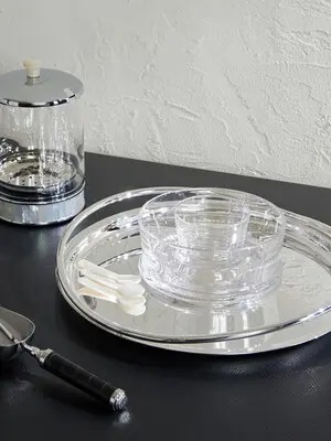 Ralph Lauren Ethan Glass Caviar Set