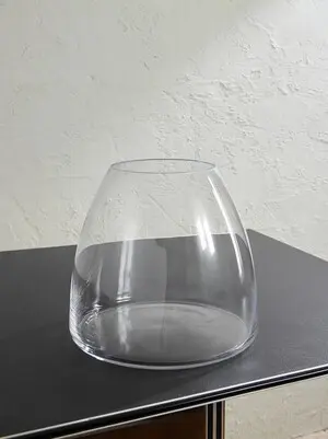 Ralph Lauren Sloane Medium Glass Vase - Neutrals