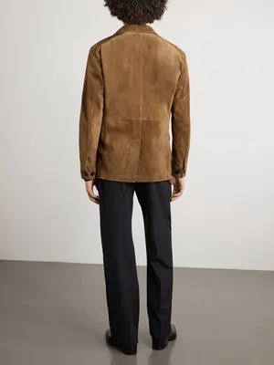 TOM FORD Suede Military Jacket