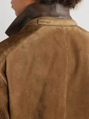 TOM FORD Suede Military Jacket
