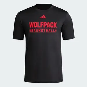 Adidas North Carolina State Wolfpack Short Sleeve Pregame T-shirt