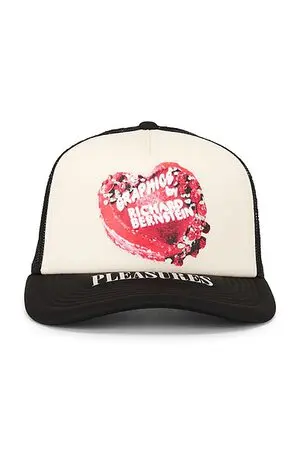 PLEASURES Cake Trucker Cap - Black
