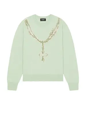 We11Done Pearl Logo Pullover