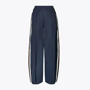 Tory Burch Wide-leg Nylon Track Pant