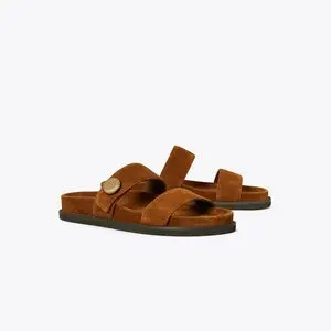Tory Burch Contrast Stitching Sandals For Women